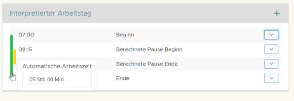 Regel: Automatische Arbeitszeit – TimeRocket – Tutorial