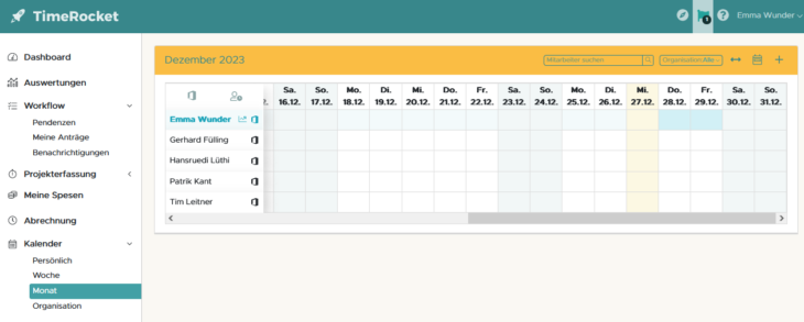 Erste Schritte mit TimeRocket – TimeRocket – Tutorial