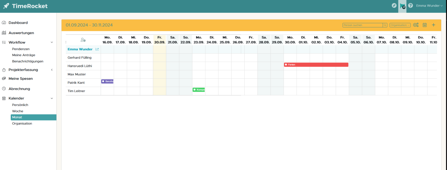 Erste Schritte mit TimeRocket – TimeRocket – Tutorial