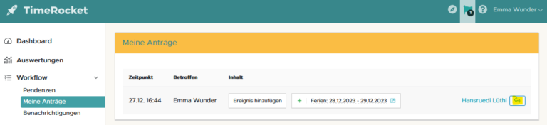 Erste Schritte mit TimeRocket – TimeRocket – Tutorial