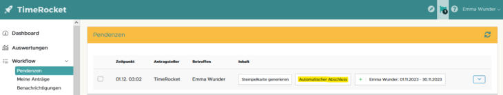 Erste Schritte mit TimeRocket – TimeRocket – Tutorial