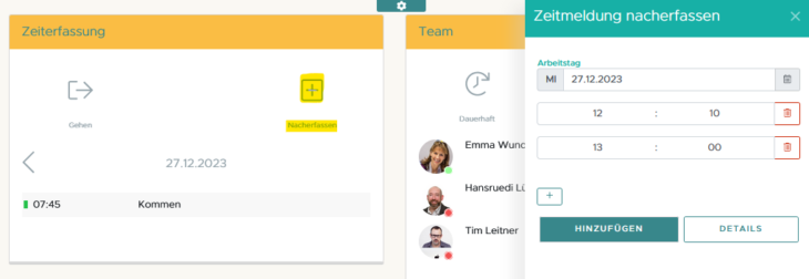Erste Schritte mit TimeRocket – TimeRocket – Tutorial